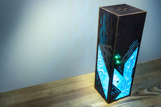 Circuit Board Lamp | CyberPunk Style LED Lamp – FavnCrafts