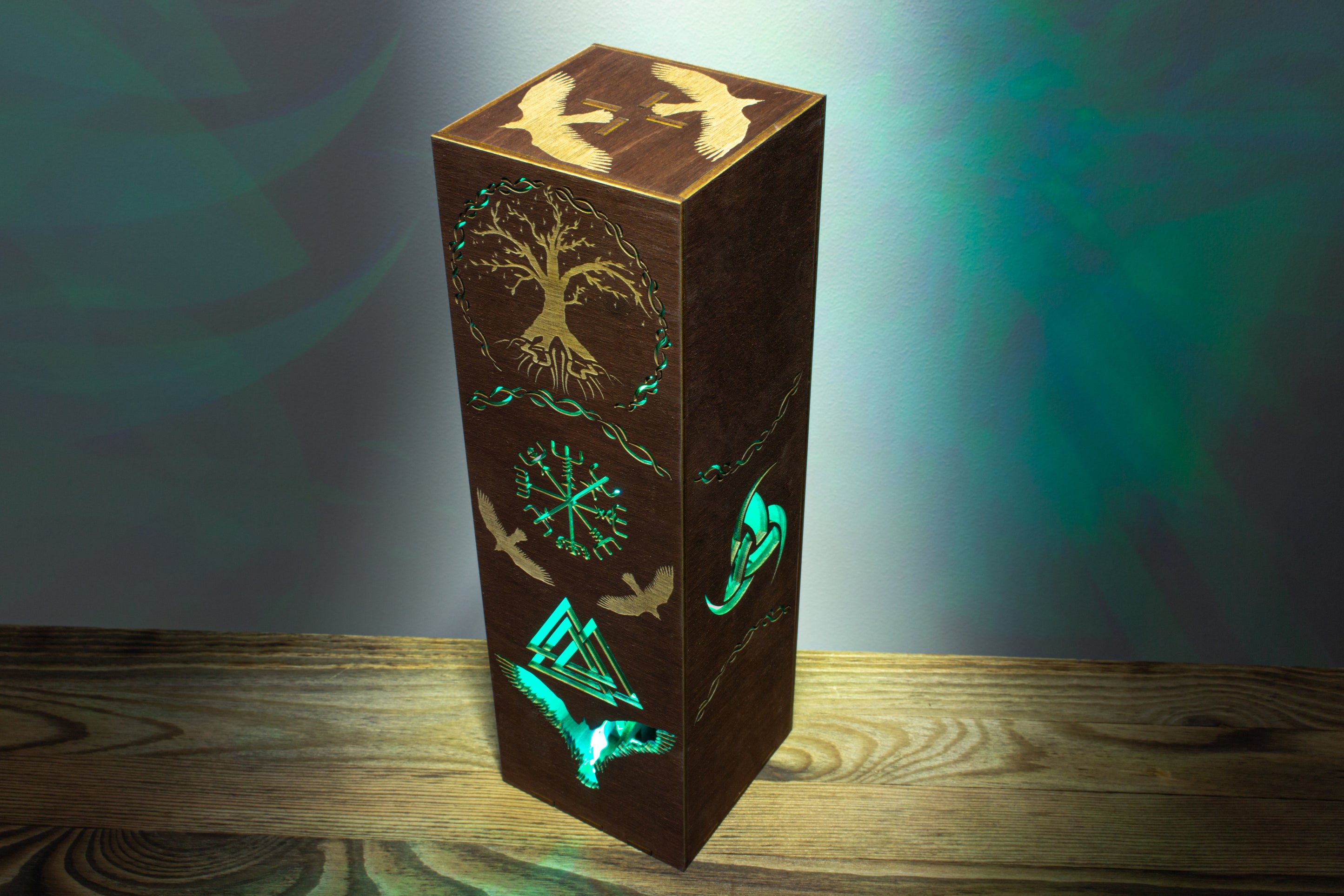 Norse Mythology Lamp | Viking Inspired – FavnCrafts